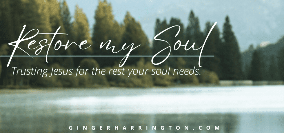 Why You Should Trust Jesus for the Rest You Need | Ginger Harrington
